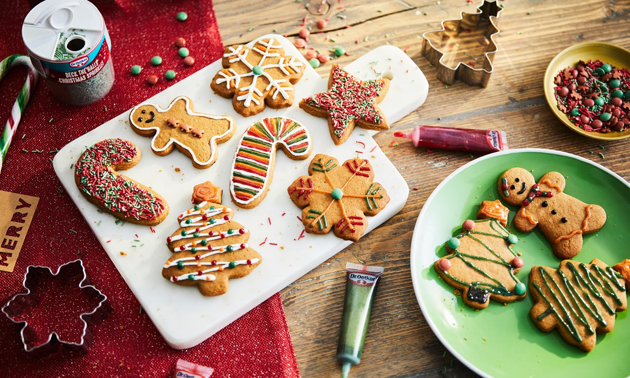 Gingerbread Biscuits Recipe Dr Oetker