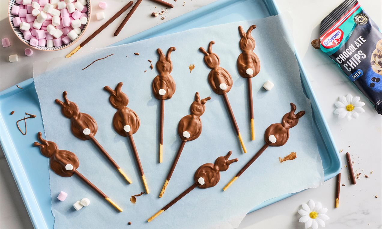 Easy Easter Bunny Pops Recipe | Dr. Oetker