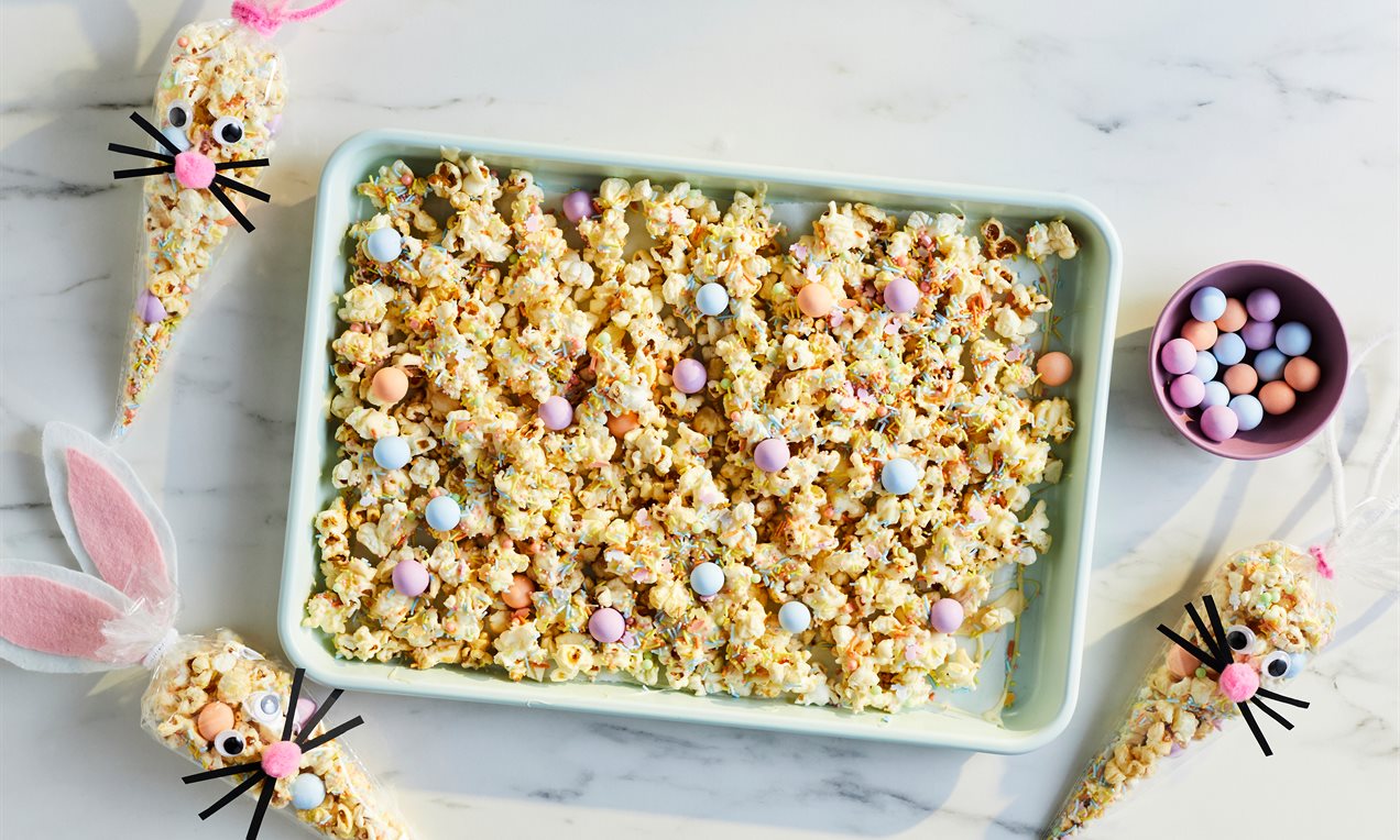 Bunny Popcorn Bags Recipe | Dr. Oetker