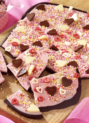 Valentines chocolate store
