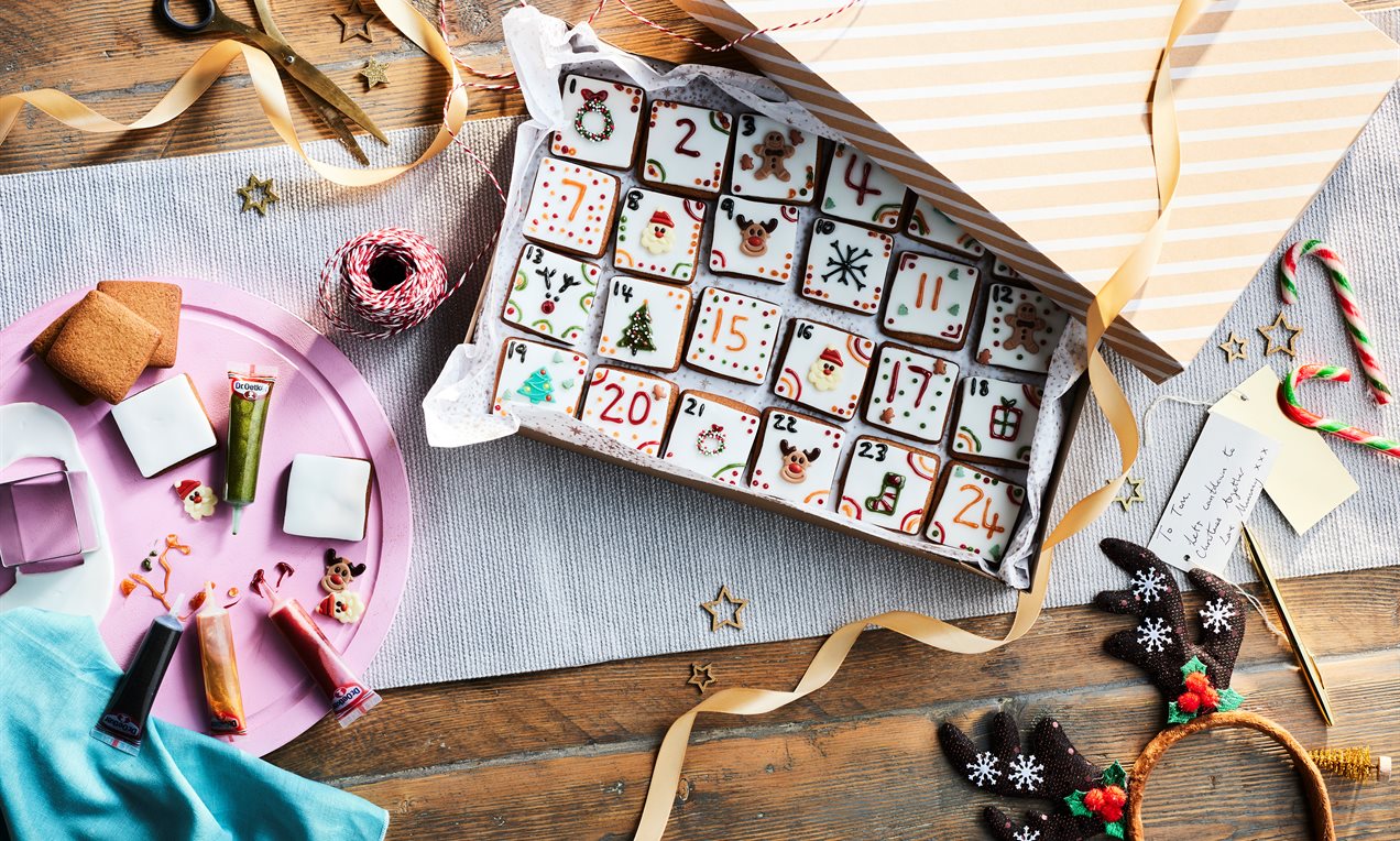 Gingerbread Advent Calendar Recipe Recipe | Dr. Oetker