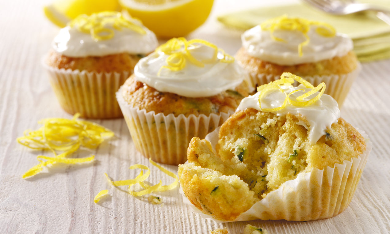Lemon and Courgette Cupcakes Recipe | Dr. Oetker