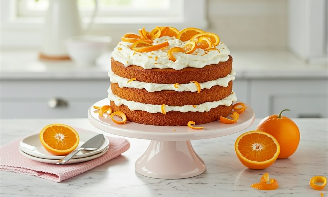Aperol Spritz Cake Recipe | Dr. Oetker