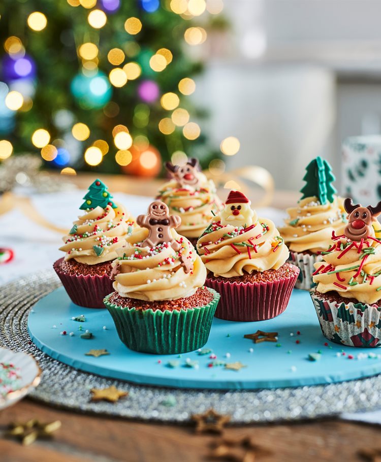 Christmas cupcakes store