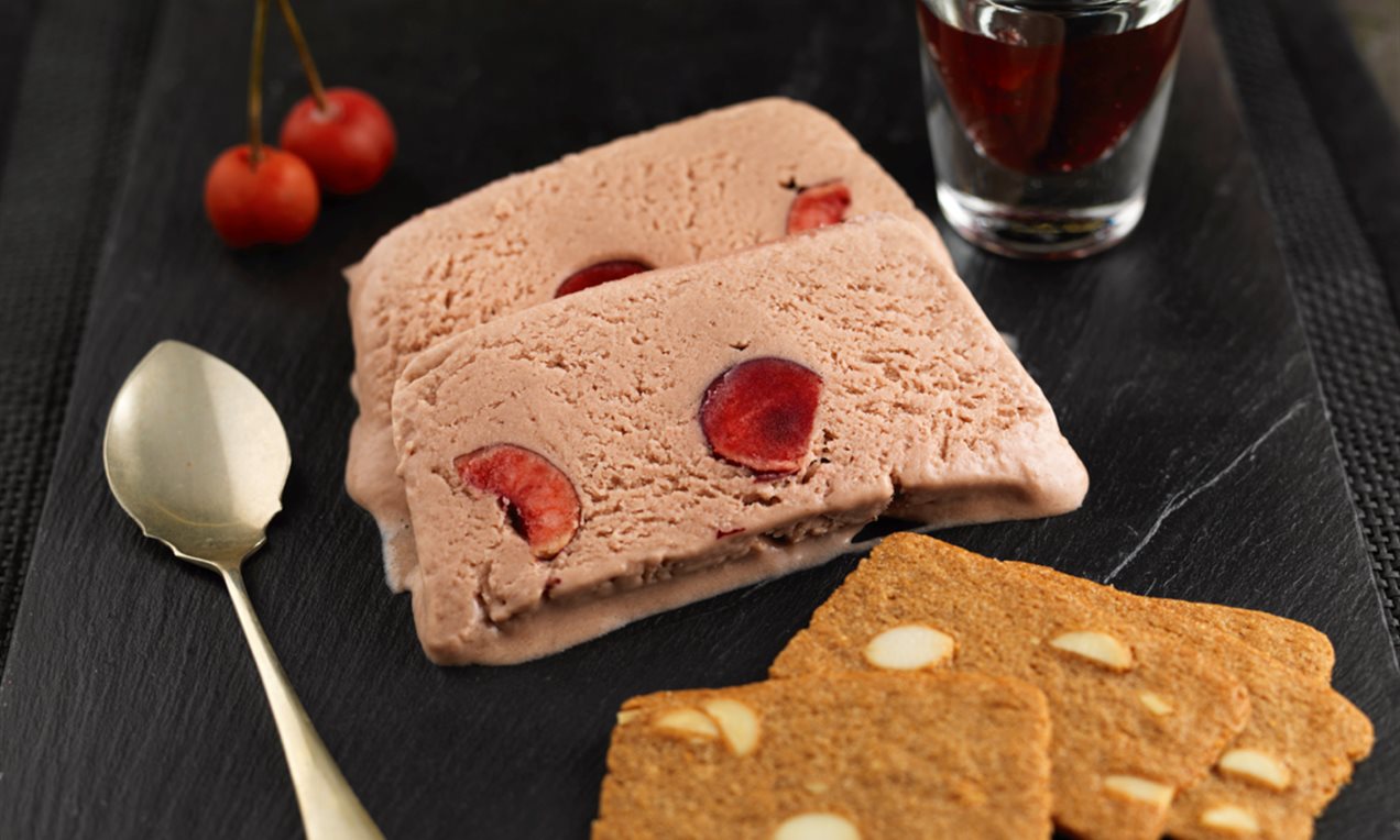 Cherry Semifreddo Recipe | Dr. Oetker