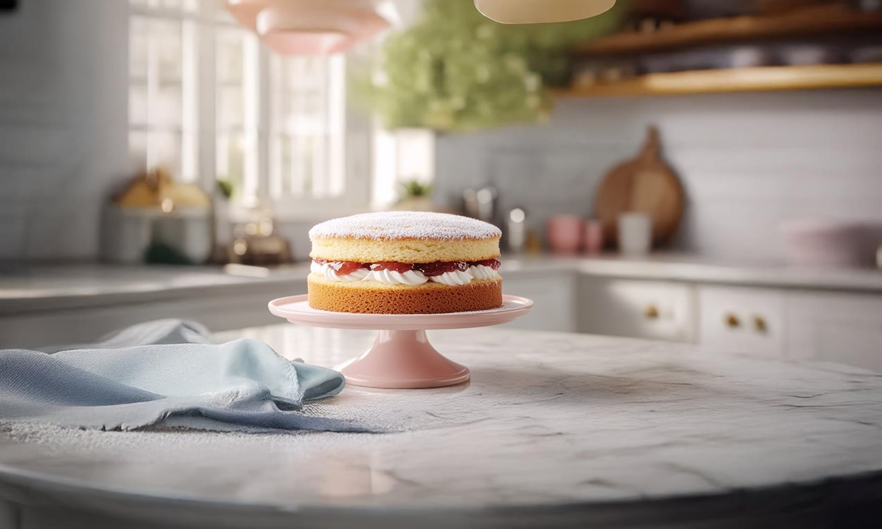Victoria Sponge Cake Recipe | Dr. Oetker
