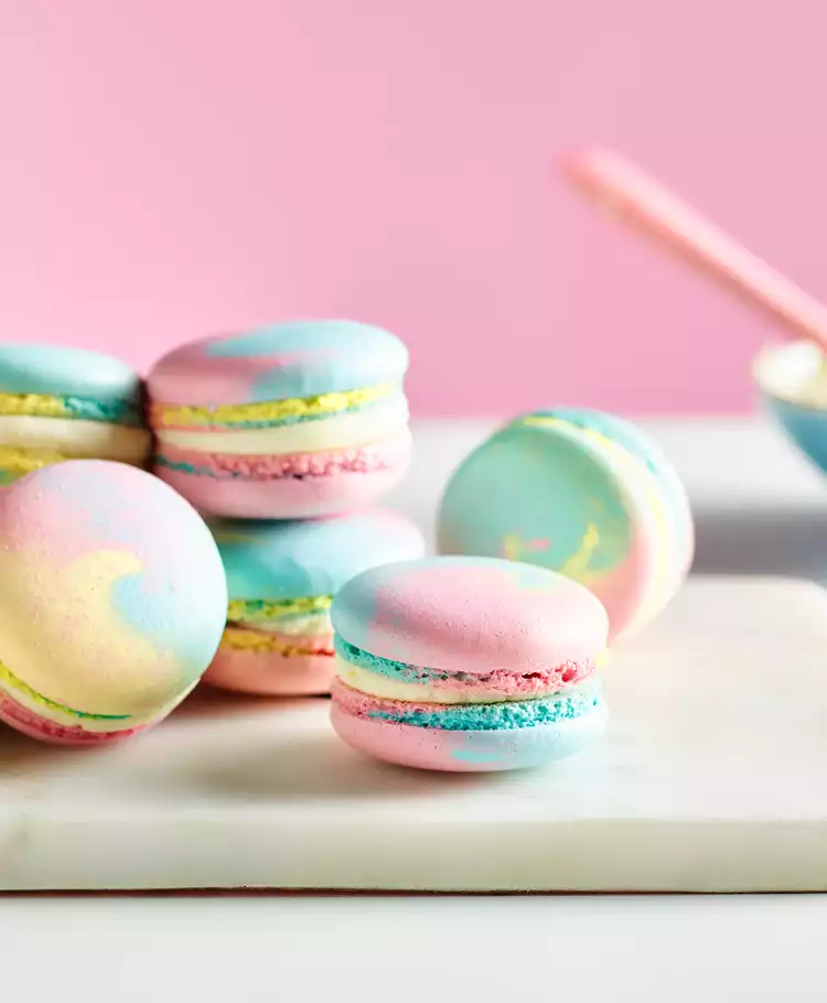 Pasteles Macarons Macaron En Rainbow Macaron Gift Box | Made Scotland