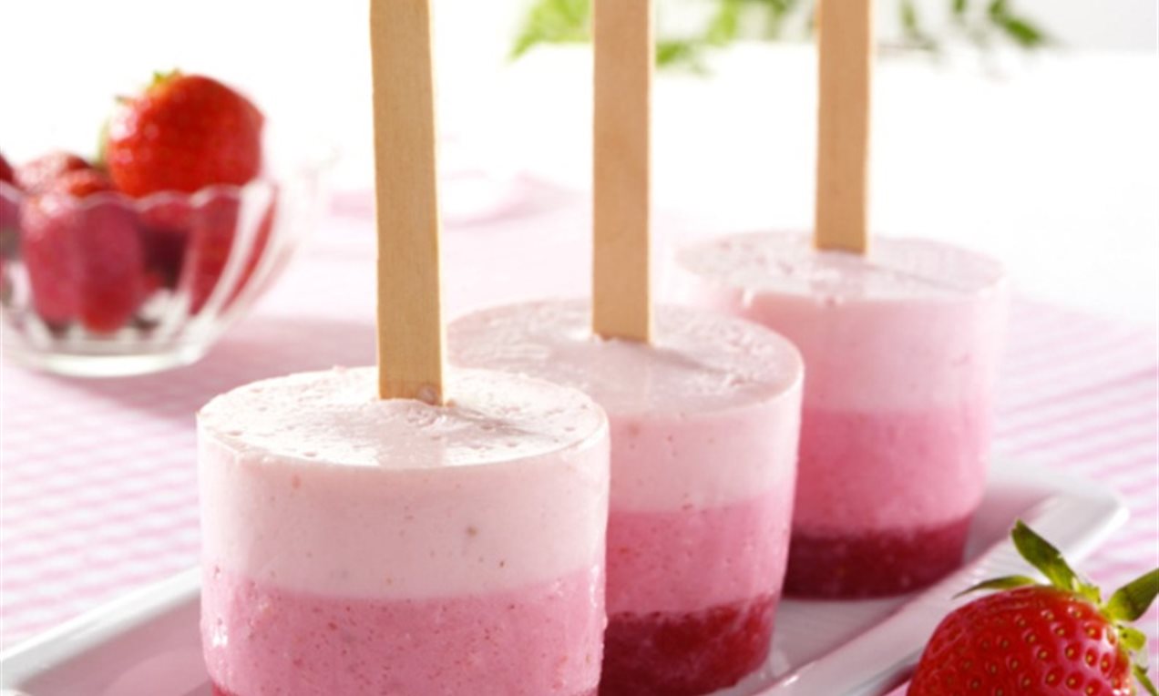 Strawberry Jelly Pops Recipe | Dr. Oetker